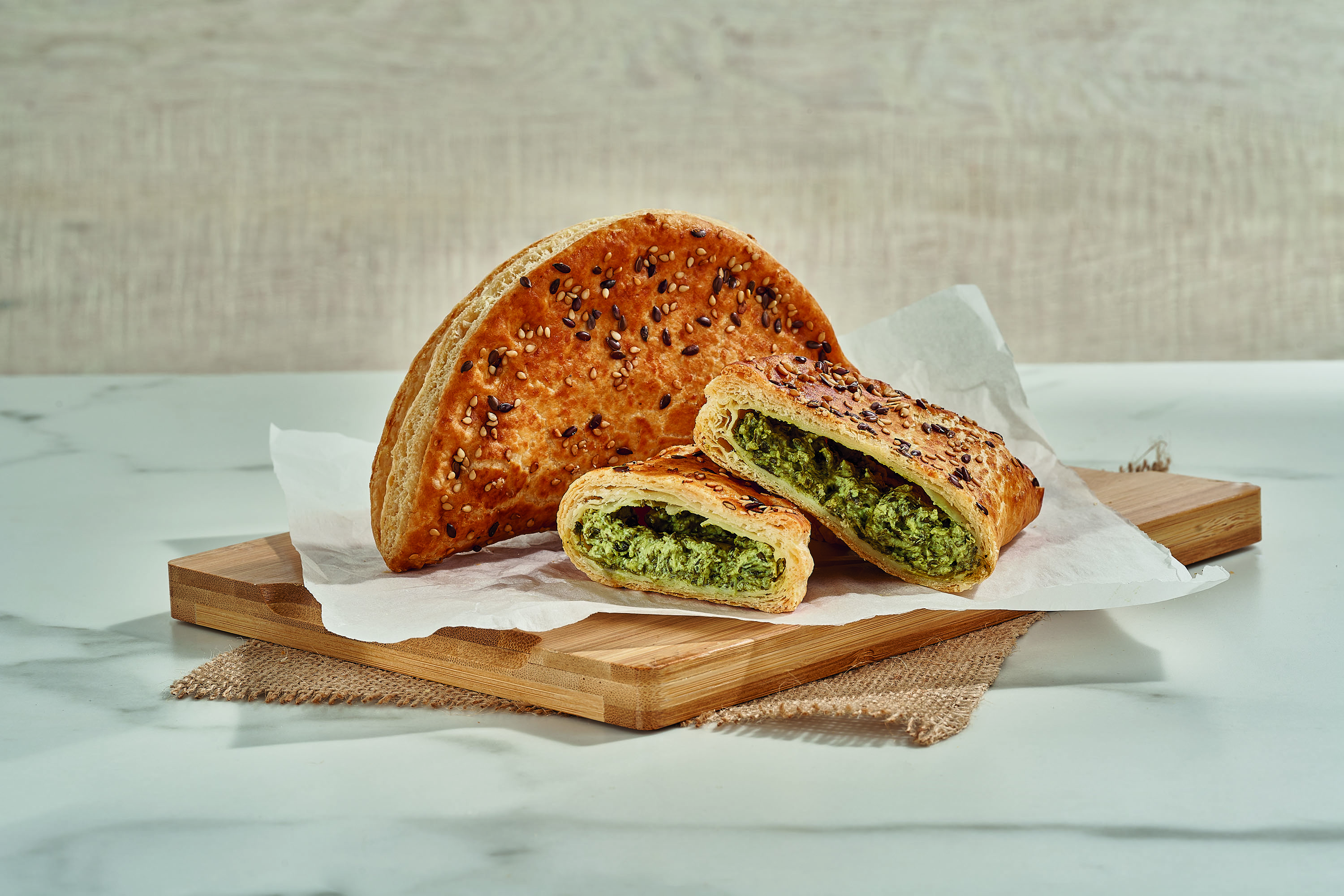 Puff Pastry Pies - Pre-baked bread and frozen pastries